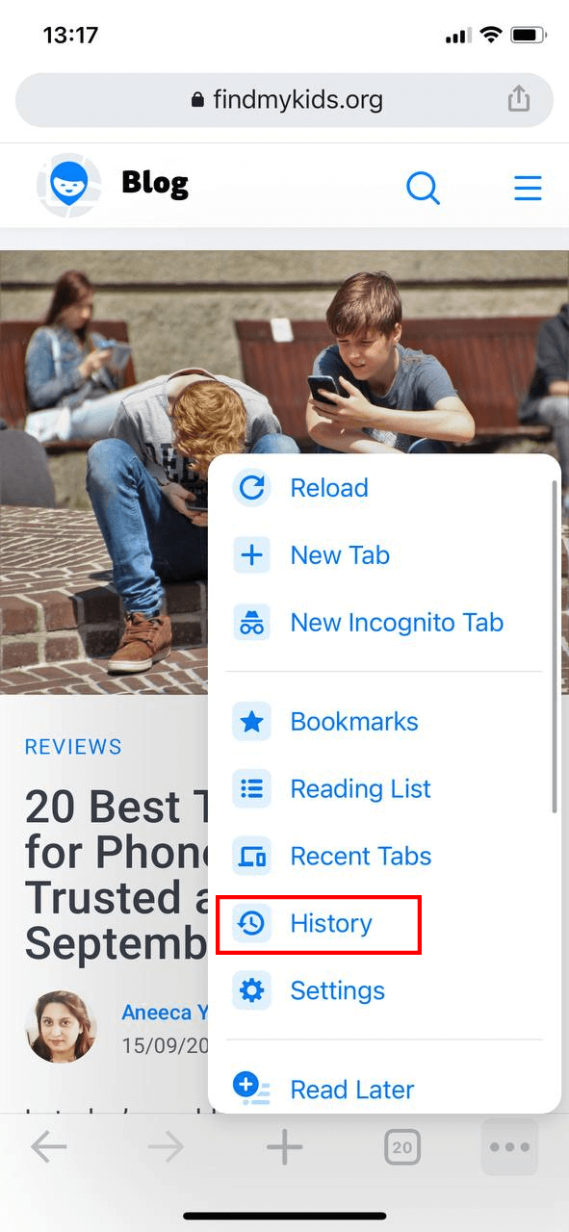 5 BEST Ways To Check Search History on iPhone | Findmykids
