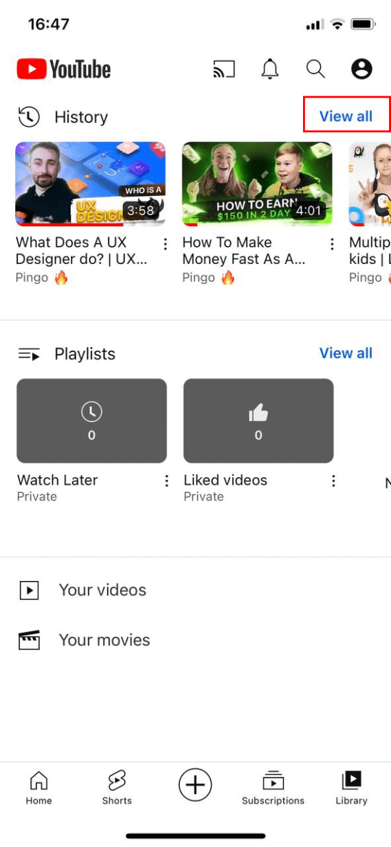 How to Check YouTube Search History & Delete Watch History | Findmykids