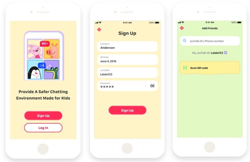 JusTalk Kids — Safe Video Chat [REVIEW] | Findmykids
