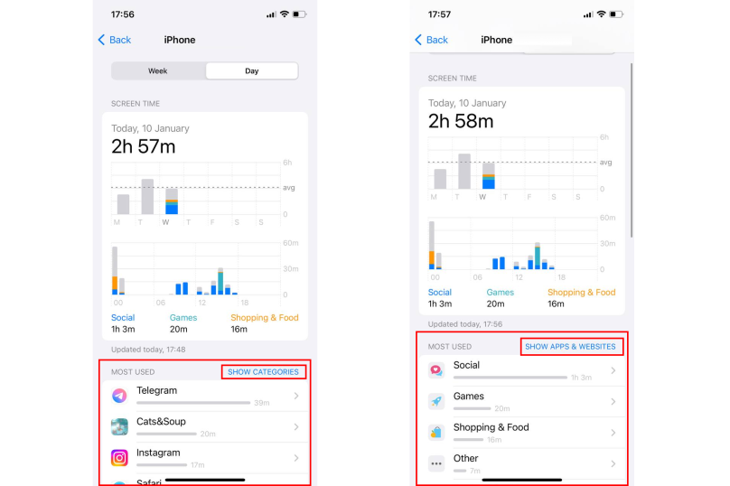 iPhone Activity Log: How to Check Recent Activity | Findmykids