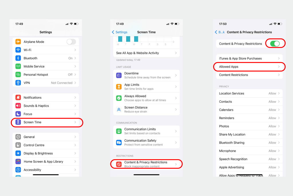 How to Block Apps on iPhone: 5 Easy Steps [2025 Guide] | Findmykids