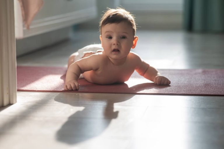 When Do Babies Start Crawling? Stages and Tips. Helping Your Baby Start ...