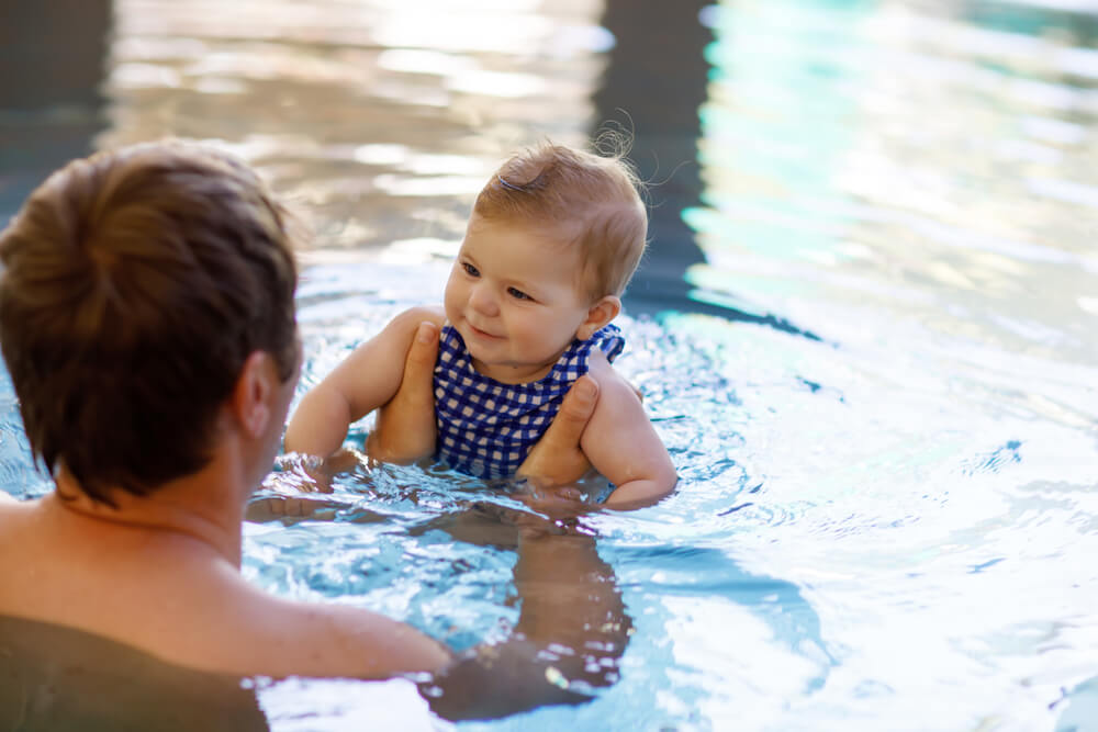 When Can Babies Go in a Pool? Age, Safety Tips, and Chlorine Pool ...