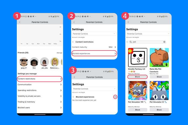 Roblox Parental Controls: How to Block Games and Change Account ...
